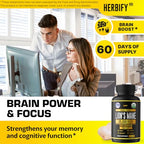 HERBIFY lion's mane capsules for focus
