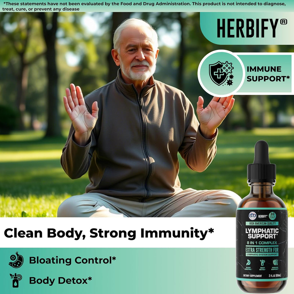herbify lymphatic drainage herbal remedy