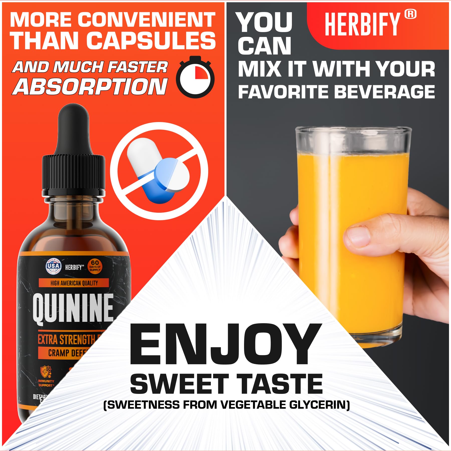 HERBIFY Quinine for balanced nutrition