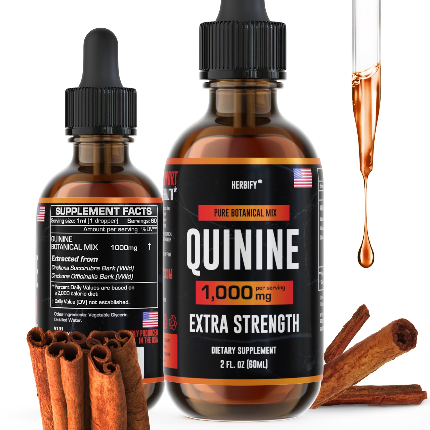 HERBIFY Quinine Tincture for digestion