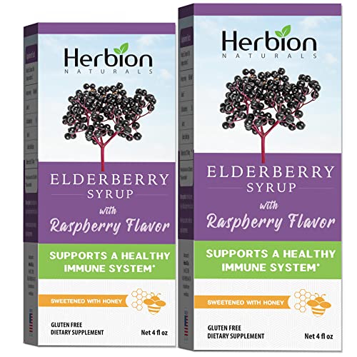 HERBION elderberry syrup for immune support