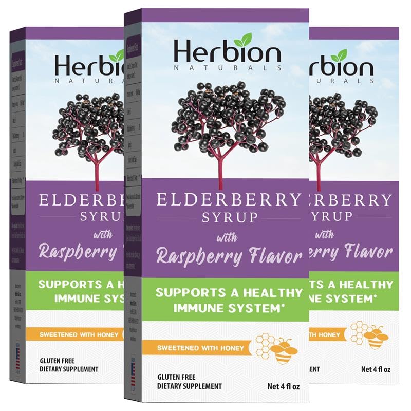HERBION elderberry syrup for immunity