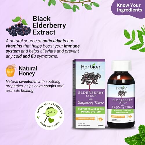 HERBION elderberry syrup pack of 2