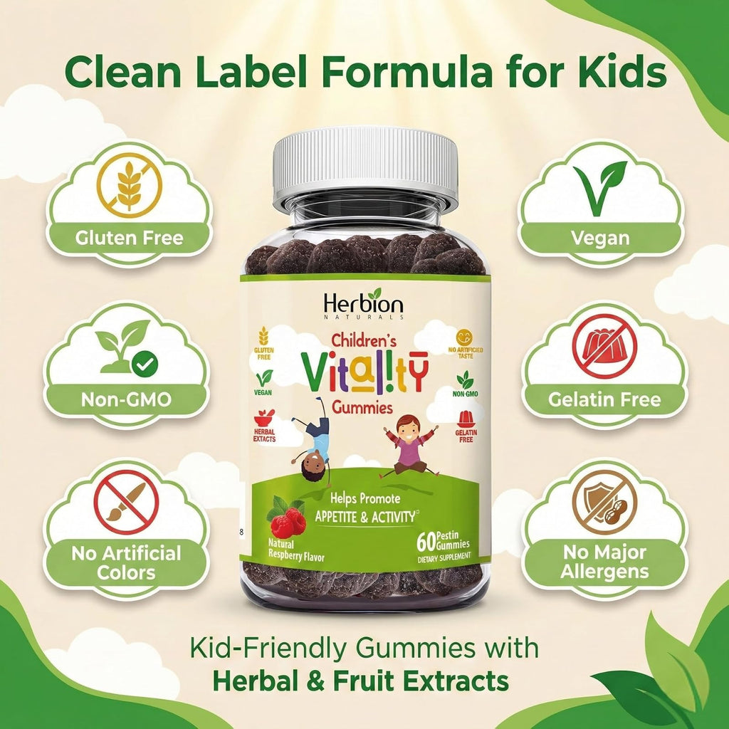 HERBION gummies for kids' wellness