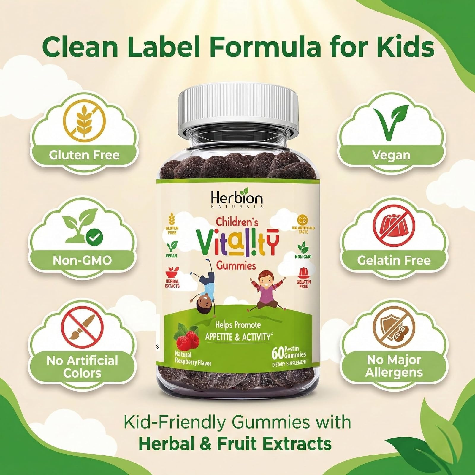 HERBION gummies for kids' wellness
