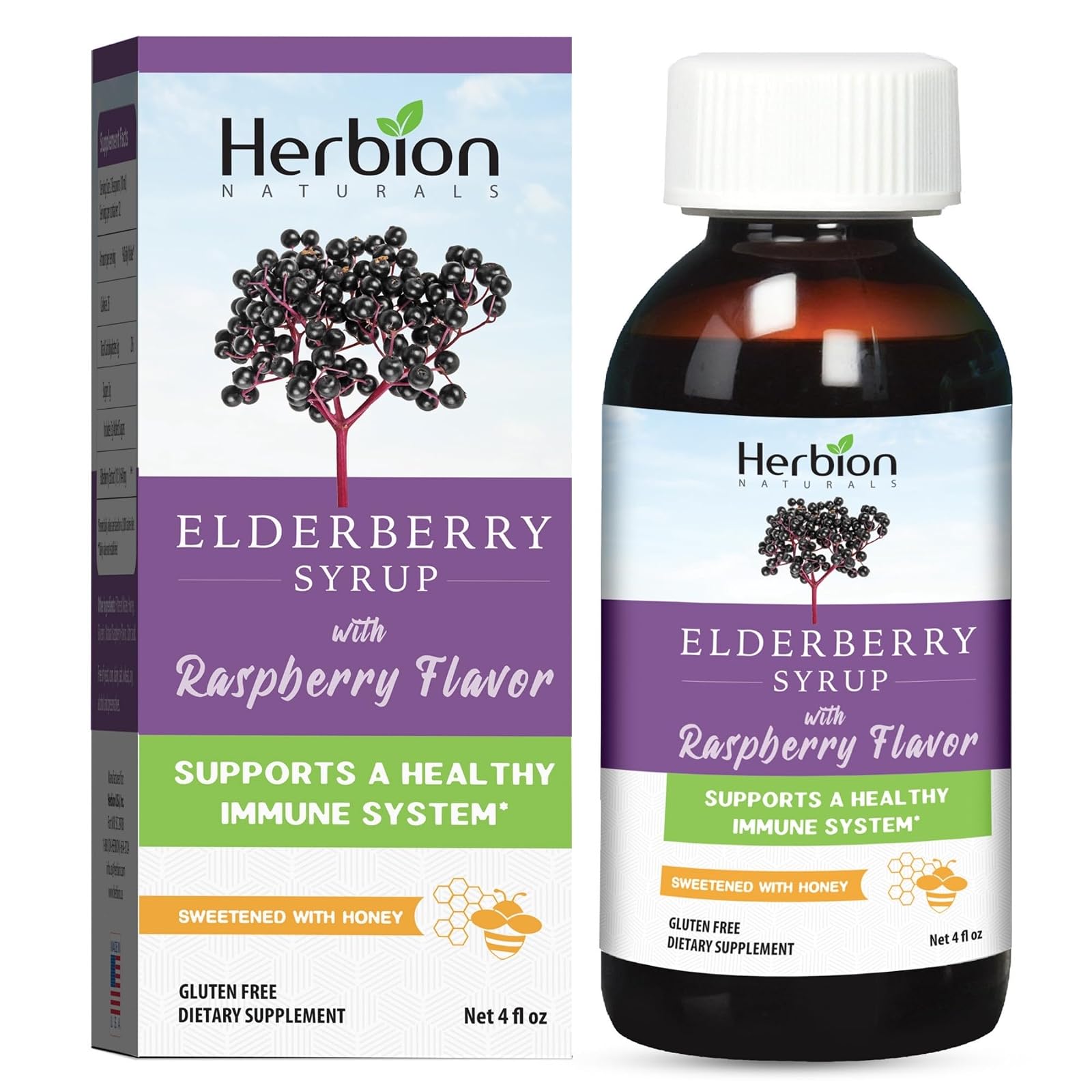HERBION Naturals elderberry syrup benefits