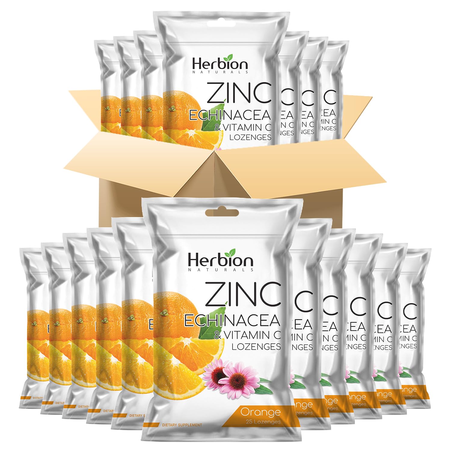 HERBION Naturals zinc lozenges immune support
