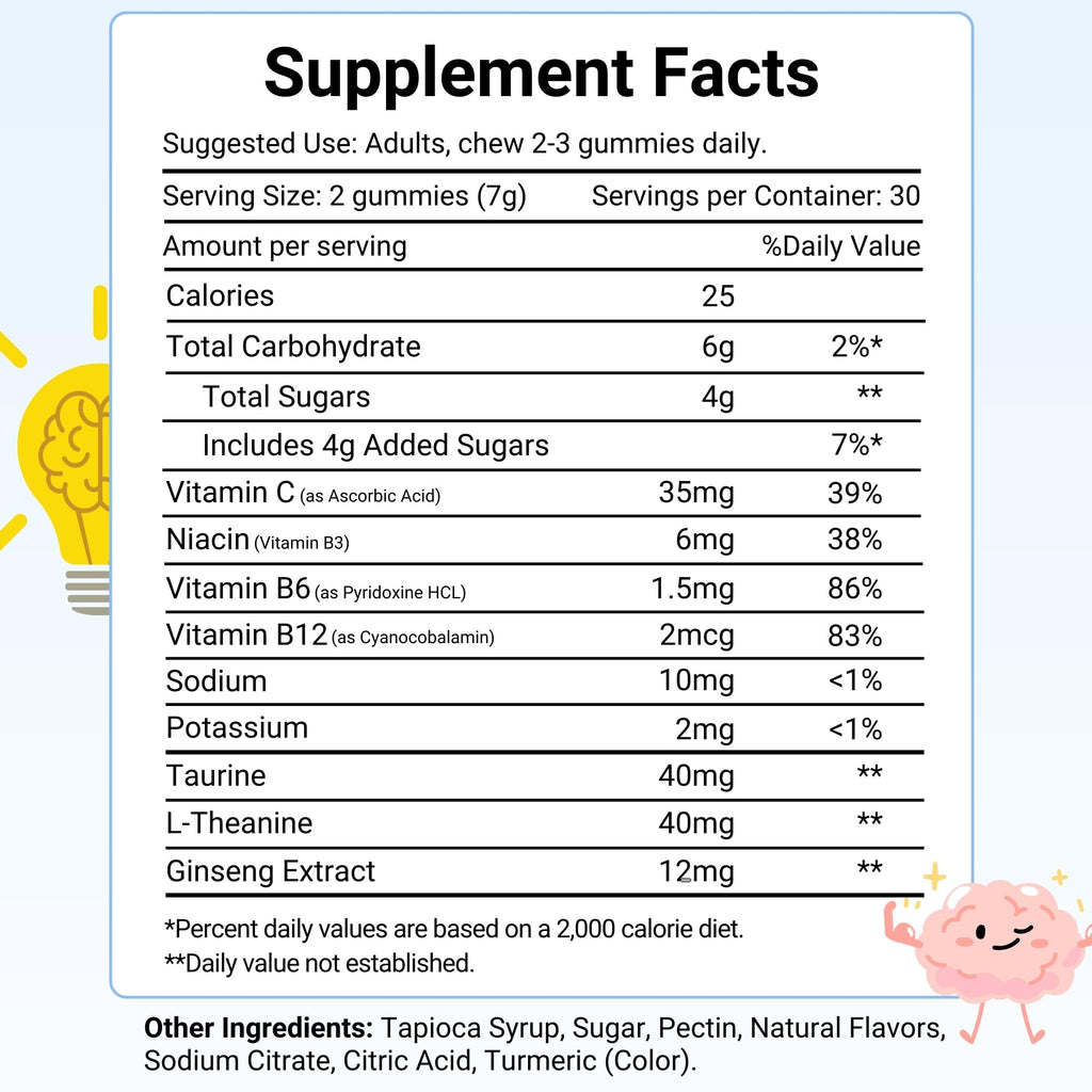 herbion taurine gummies for stress relief