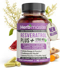 HERBMASTER Resveratrol Plus antioxidant support
