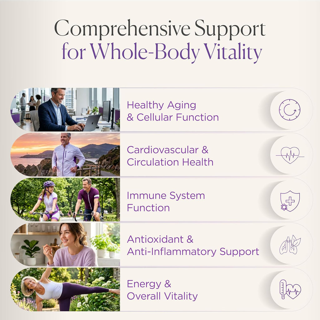 HERBMASTER Resveratrol Plus heart health benefits
