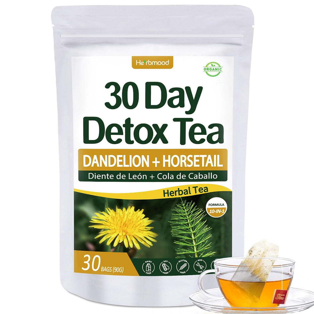 Herbmood detox tea for bloating relief