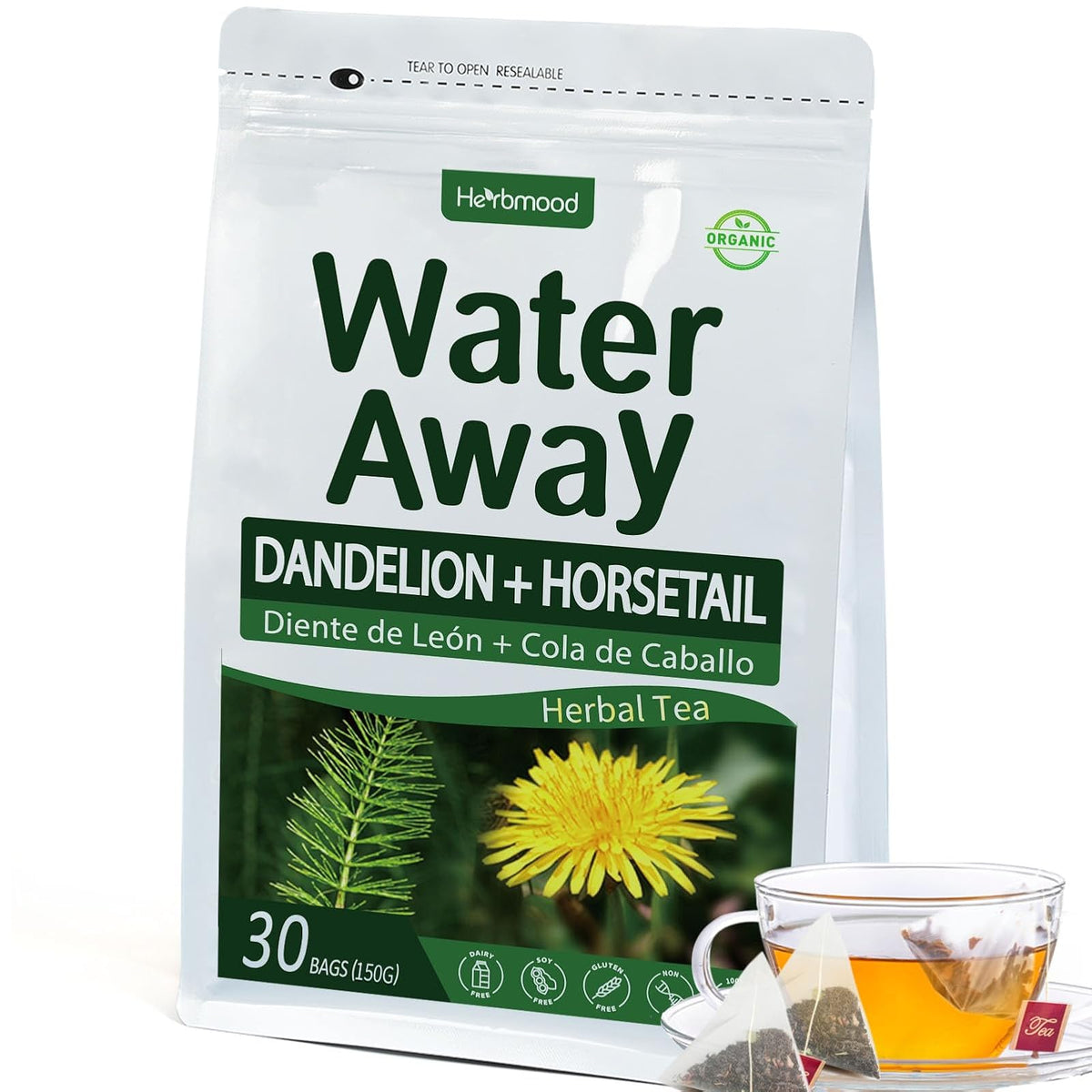 Herbmood herbal tea for detox