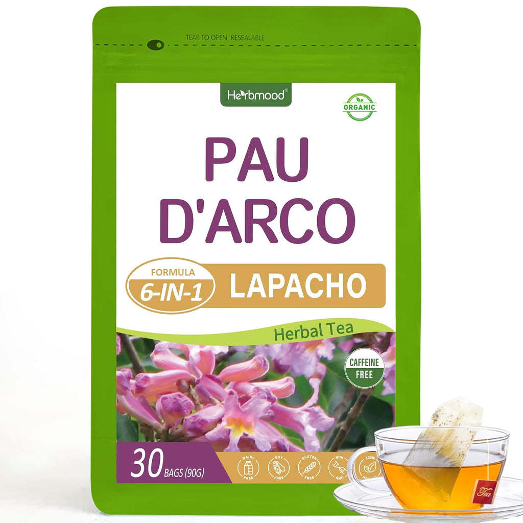 Herbmood Pau d'Arco tea benefits