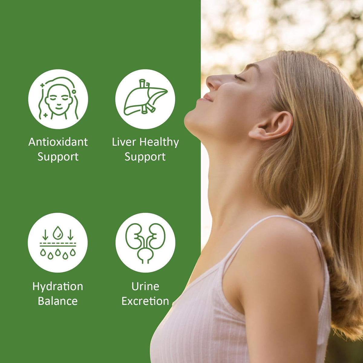 Herbmood tea for healthy hair