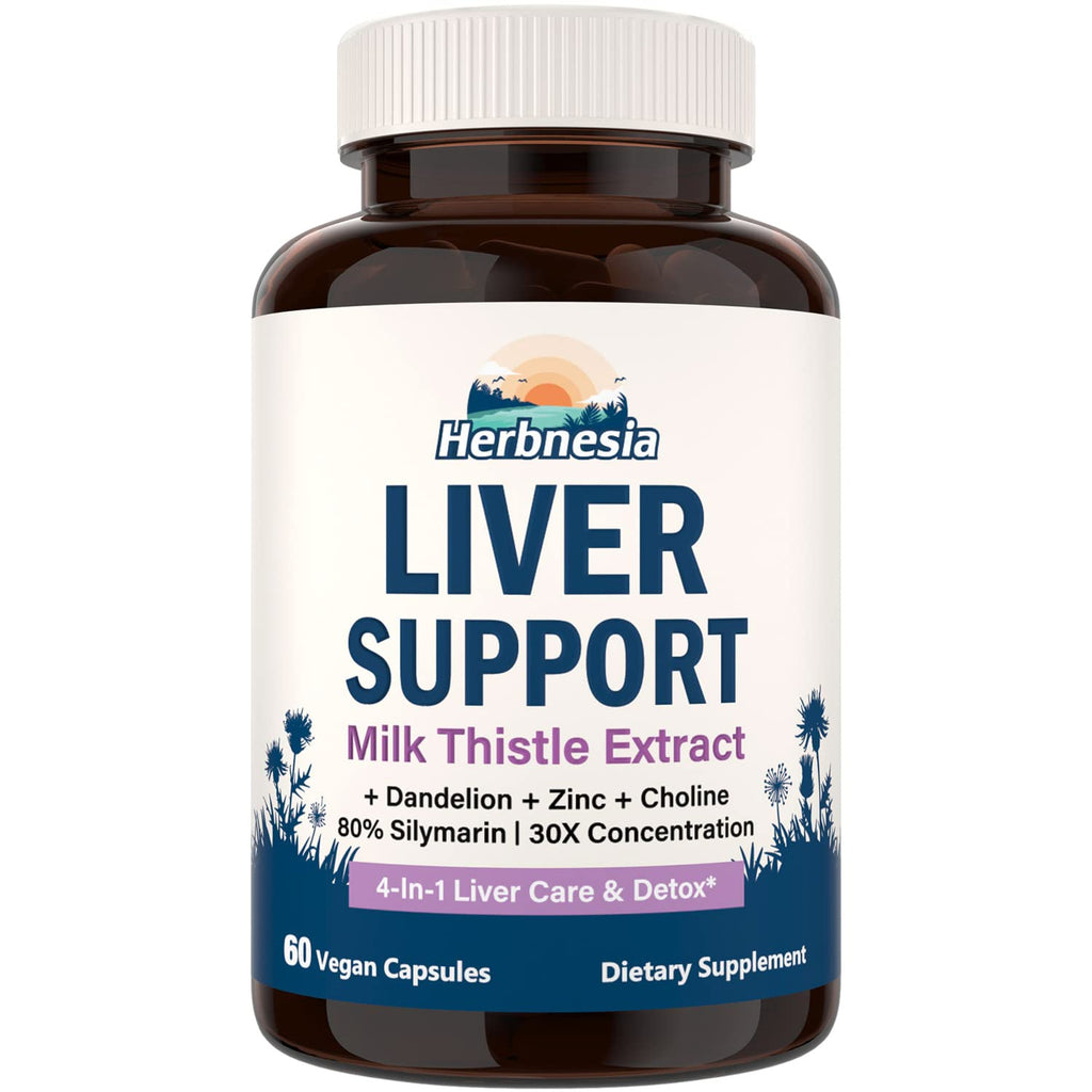 Herbnesia milk thistle liver support