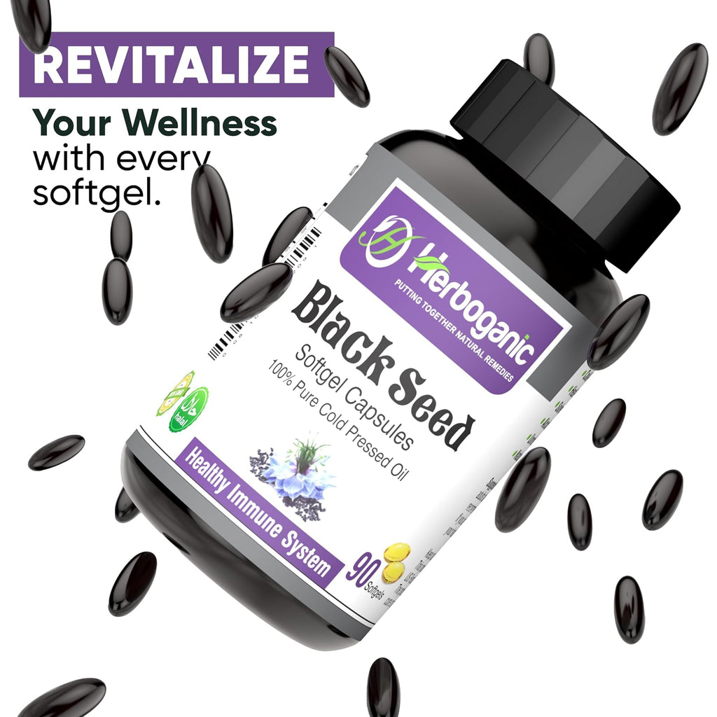 herboganic black seed oil capsules