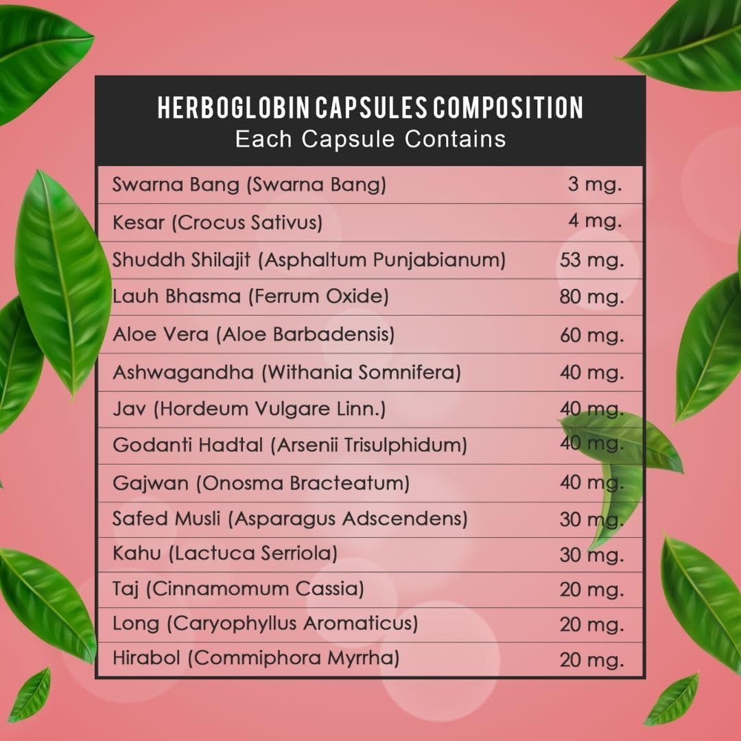 Herboglobin iron for energy support