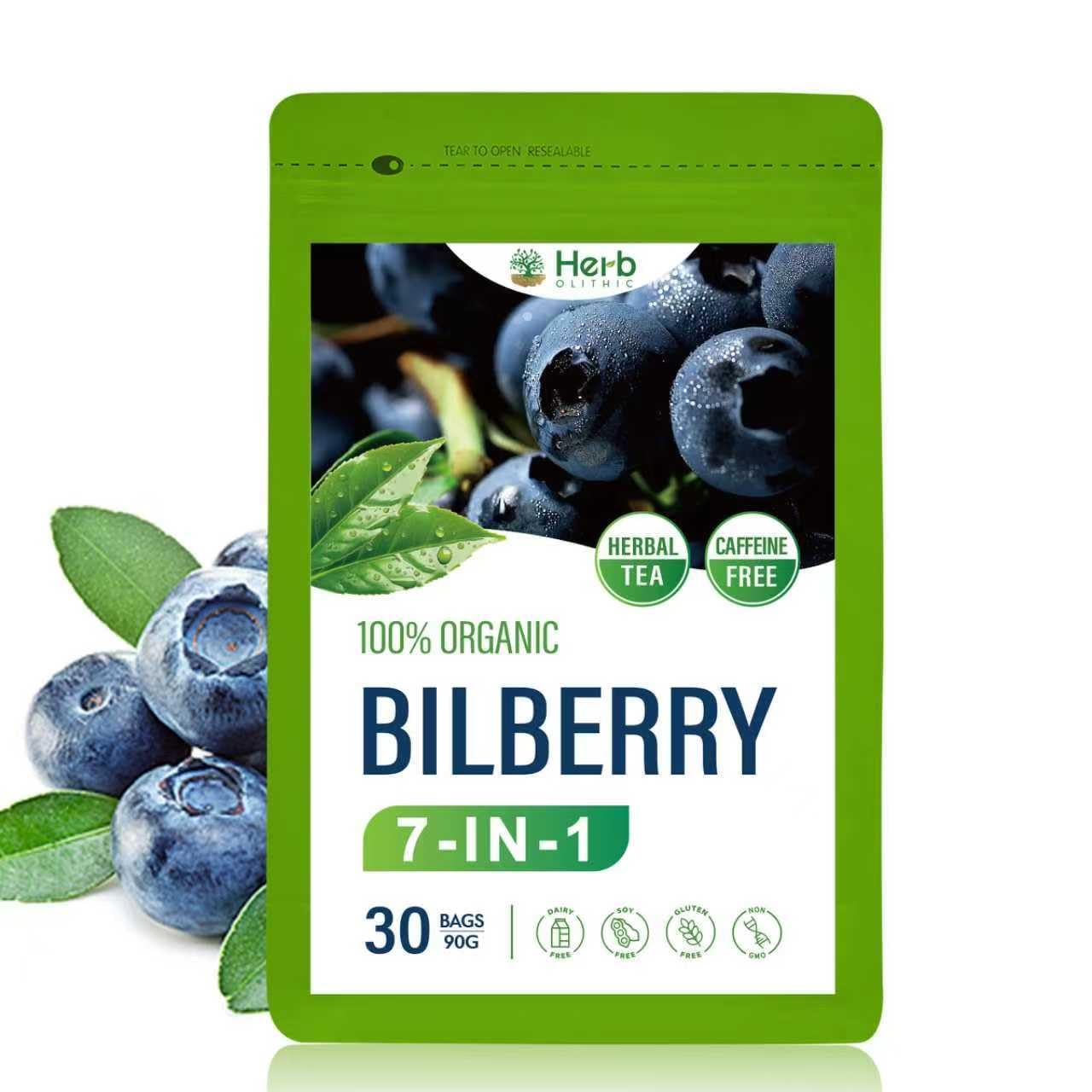 HerbOLITHIC bilberry tea bags