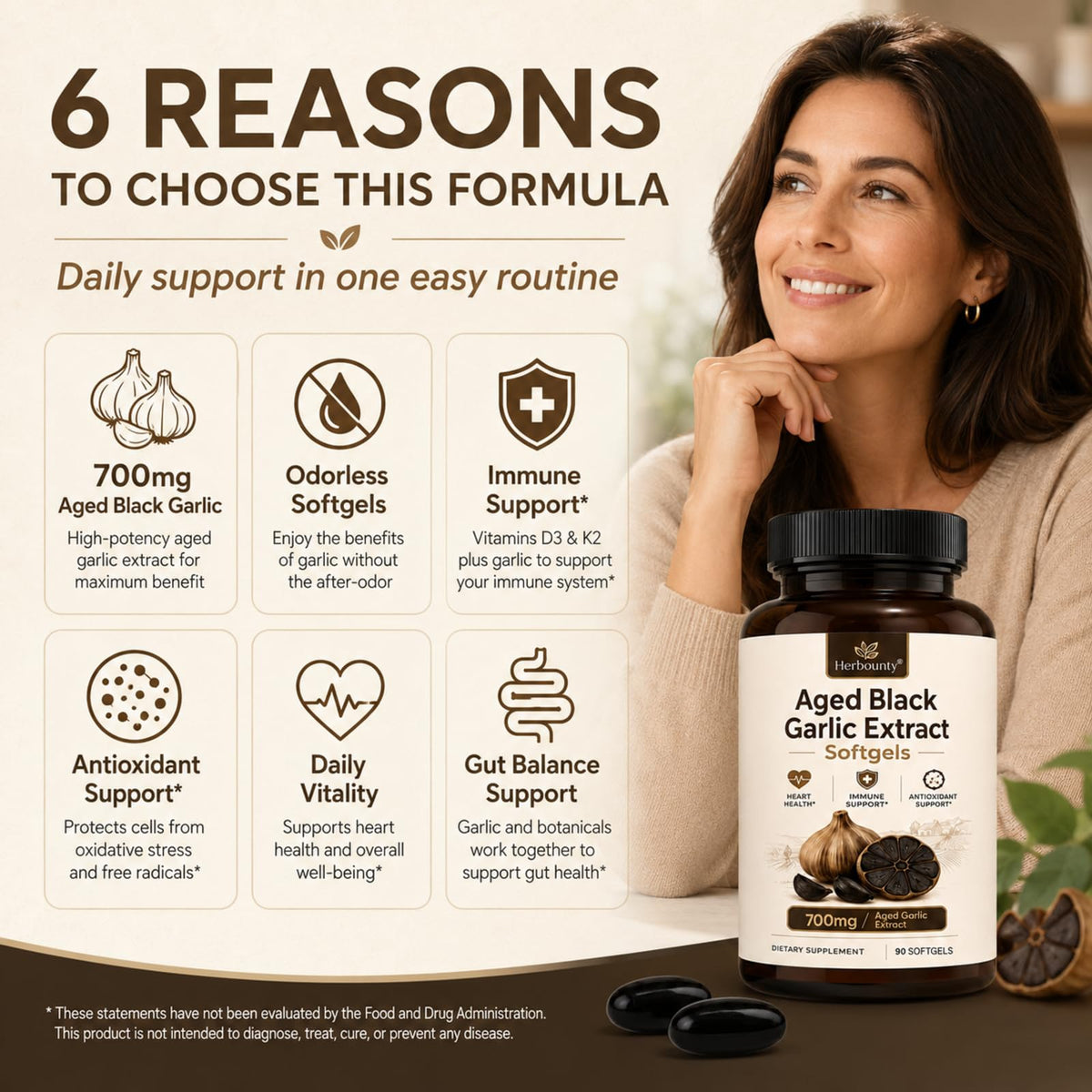 Herbounty garlic extract for wellness