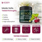 Herbpy beet root capsules for heart health