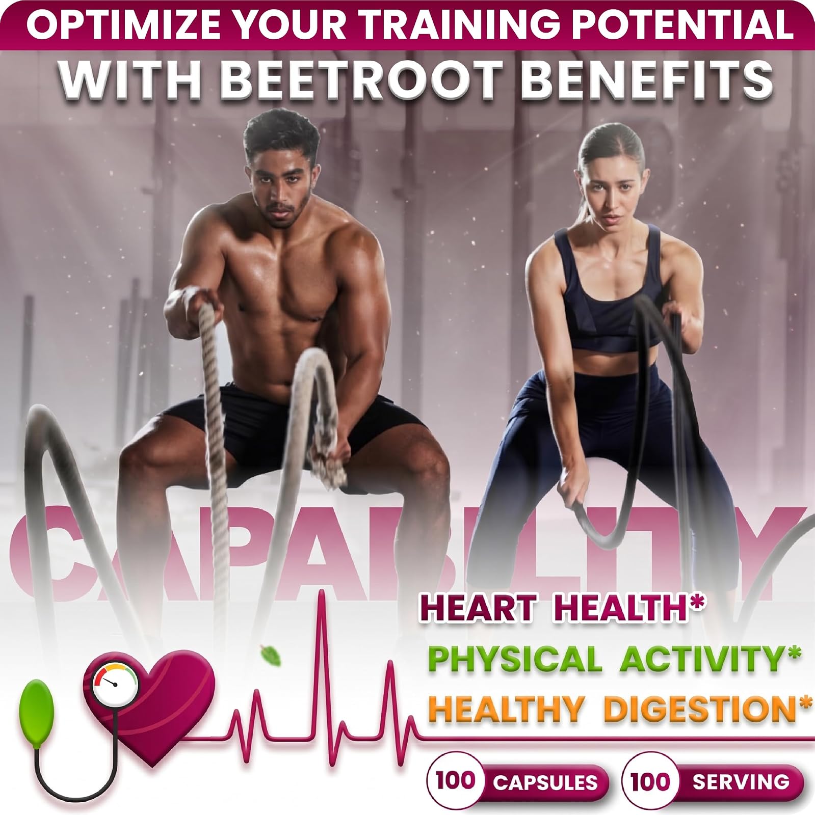Herbpy beet root supplement for athletes