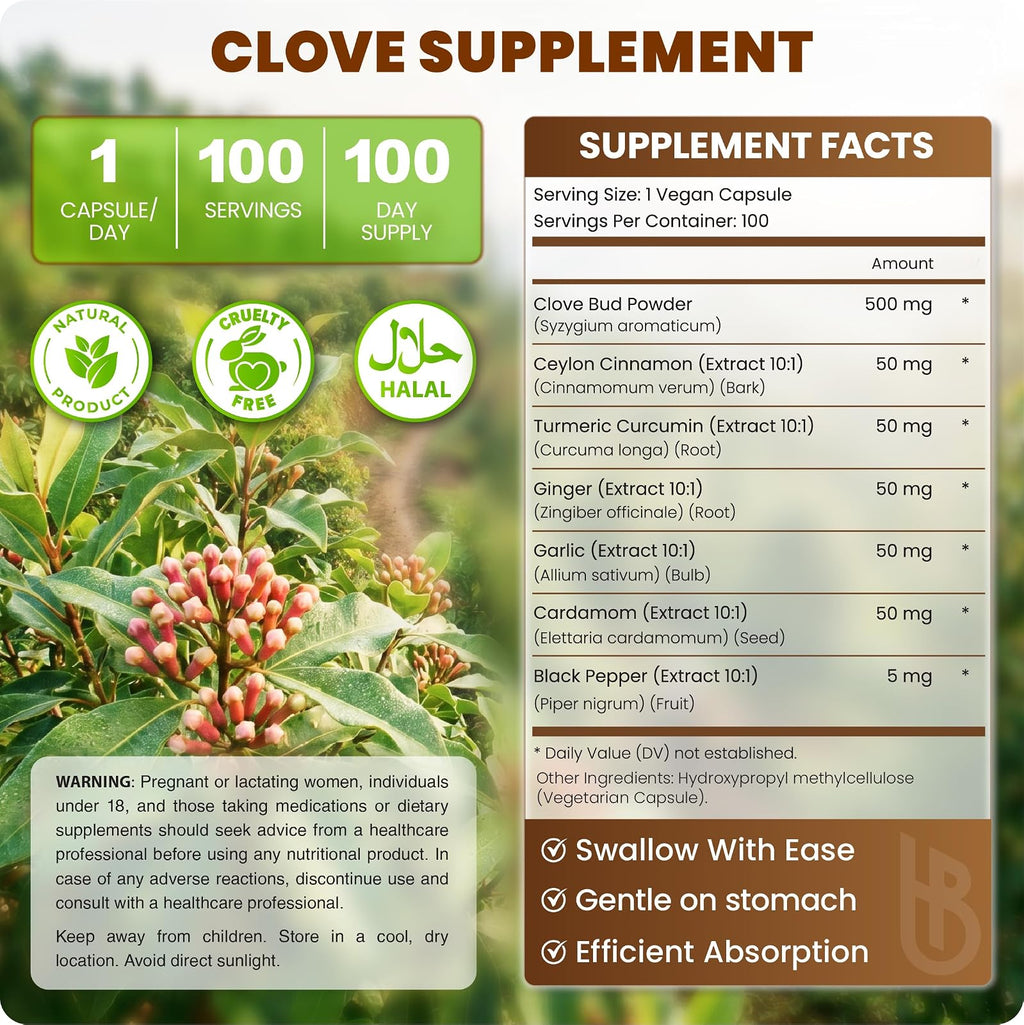 Herbpy clove capsules for seniors