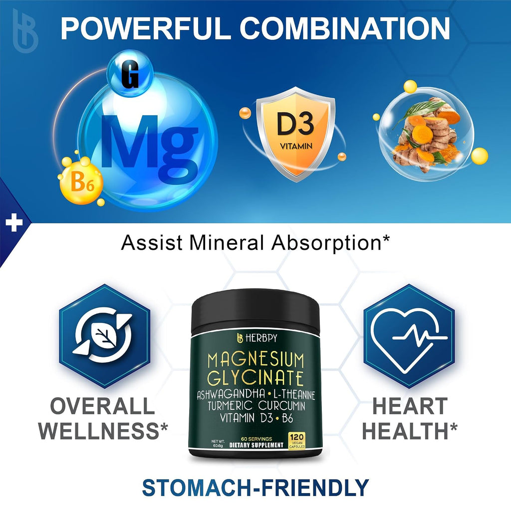 Herbpy magnesium for muscle recovery