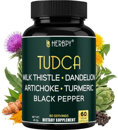Herbpy TUDCA 250 mg vegan capsules