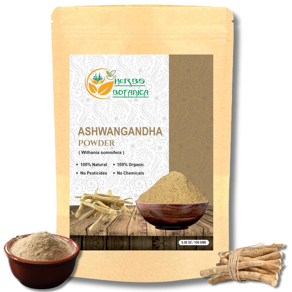 Herbs Botanica Ashwagandha root powder benefits