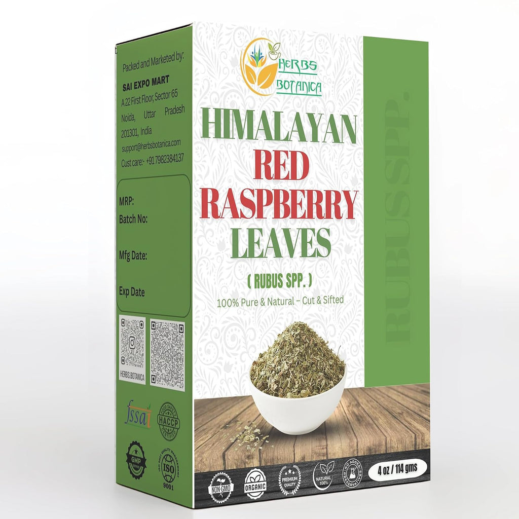 Herbs Botanica raspberry leaf tea benefits