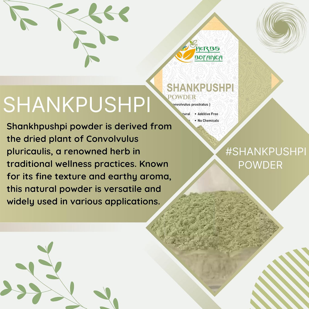 Herbs Botanica Shankhpushpi benefits