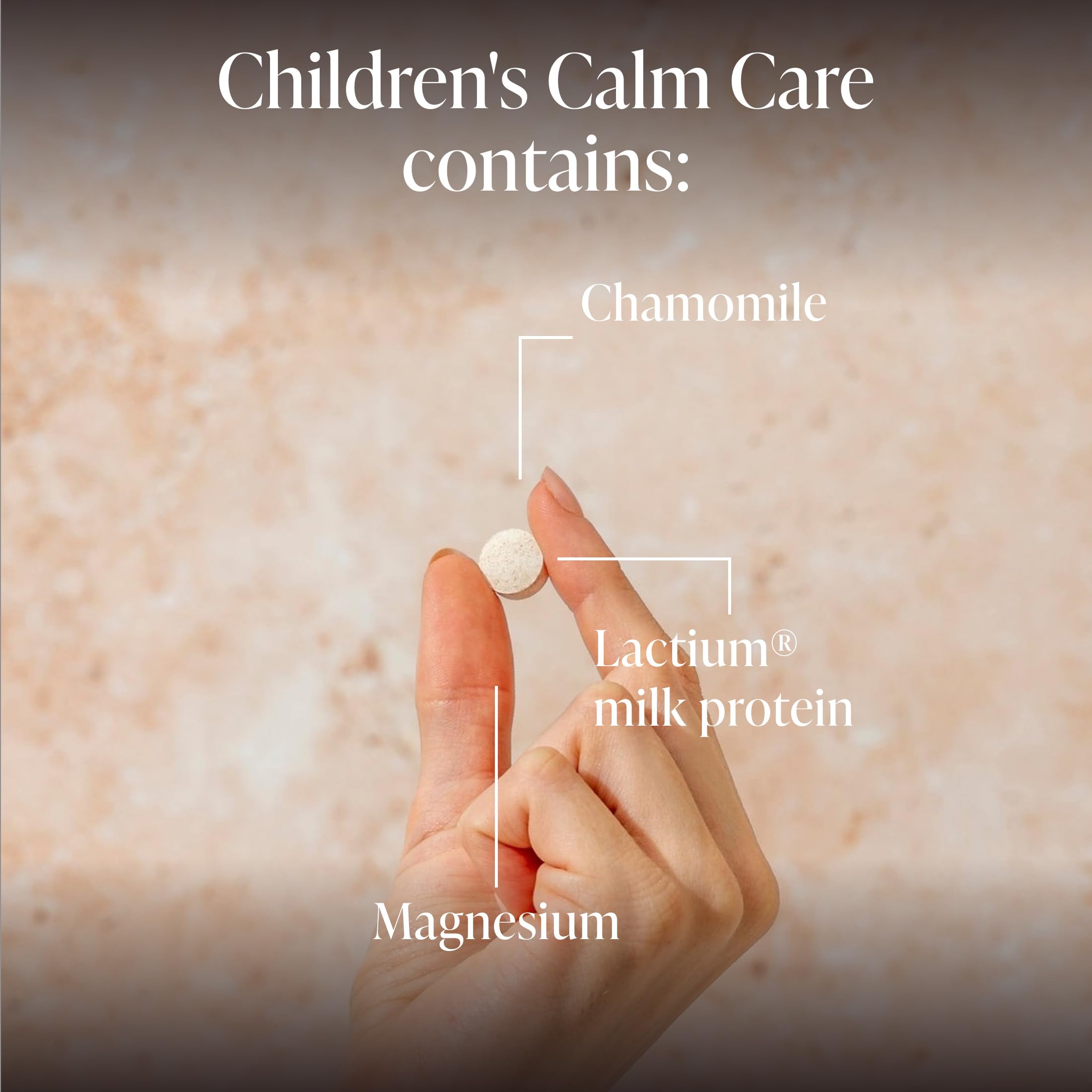 Herbs calcium capsules for children