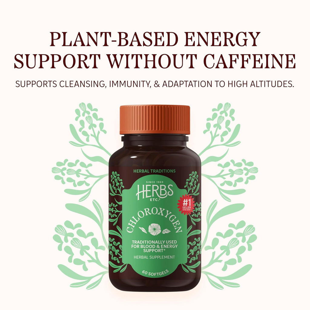 Herbs Etc. chlorophyll concentrate benefits