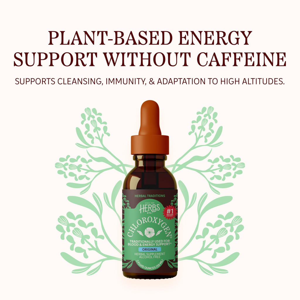Herbs Etc. chlorophyll for skin health