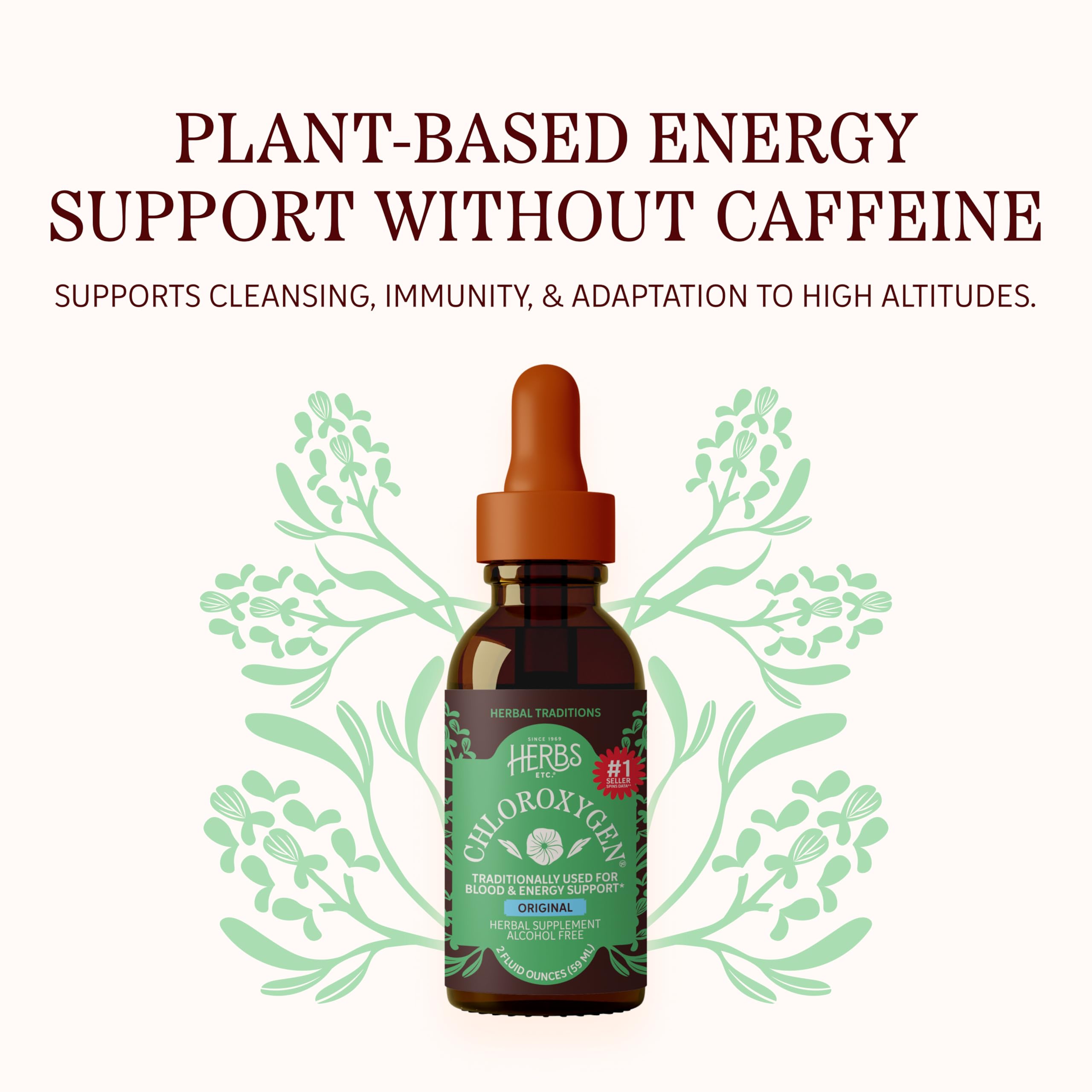 Herbs Etc. chlorophyll for skin health
