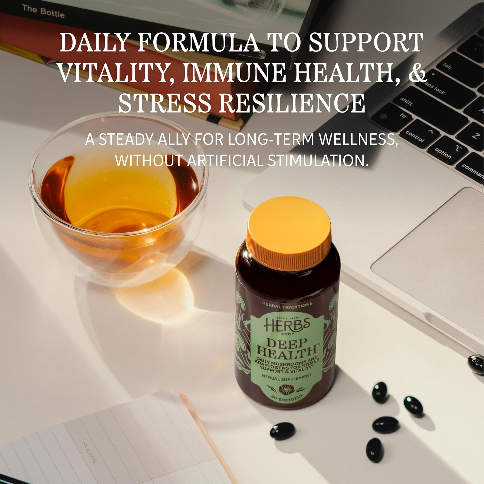 Herbs Etc. mushroom blends for vitality