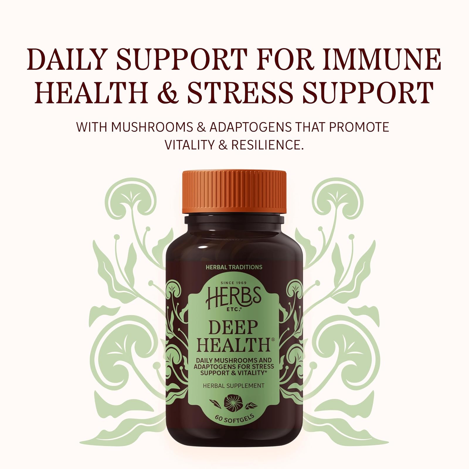 Herbs Etc. mushroom softgels