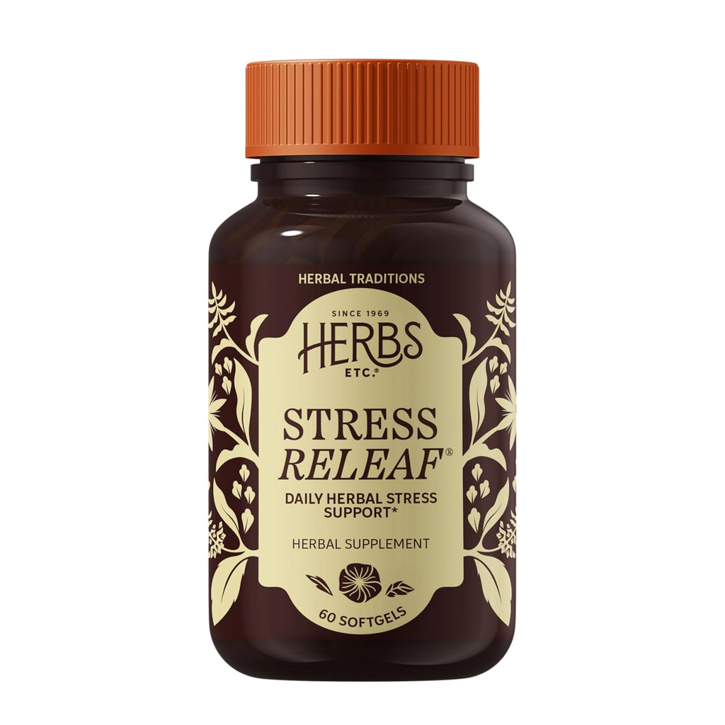 Herbs Etc Stress ReLeaf softgels