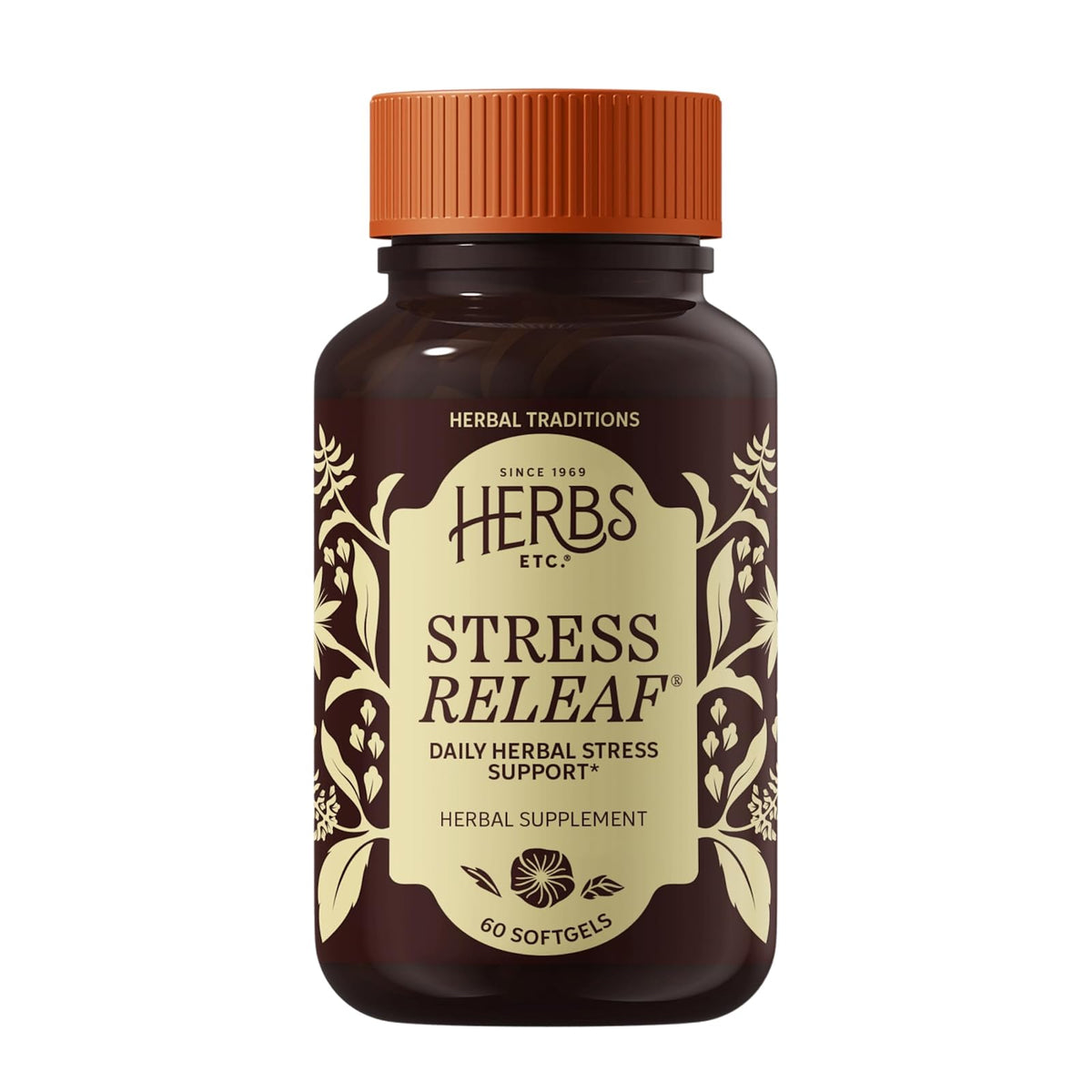 Herbs Etc Stress ReLeaf softgels