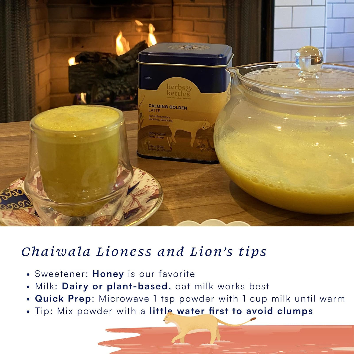 Herbs & Kettles herbal detox tea
