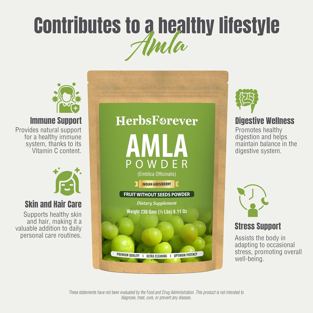 Herbsforever Amla Powder for digestive wellness