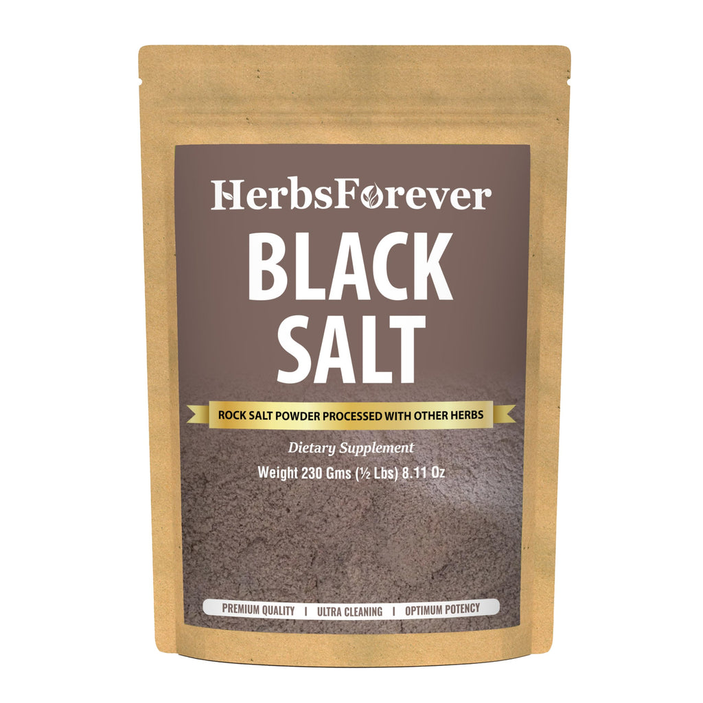 Herbsforever black salt powder benefits