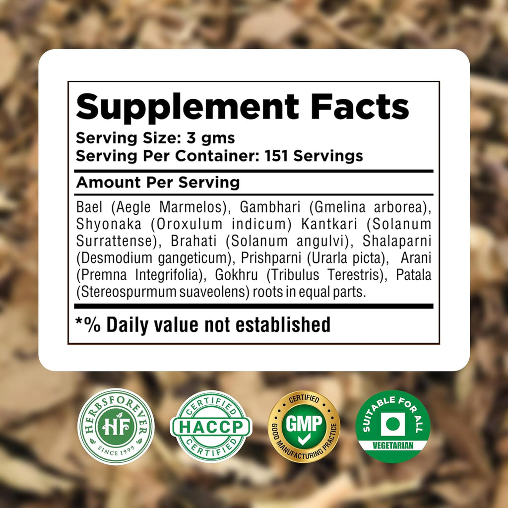 Herbsforever Dashmula for natural vitality