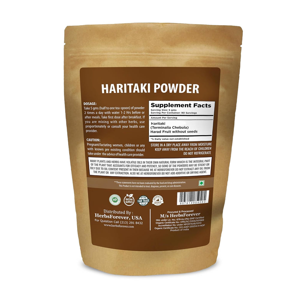 HerbsForever Haritaki powder benefits