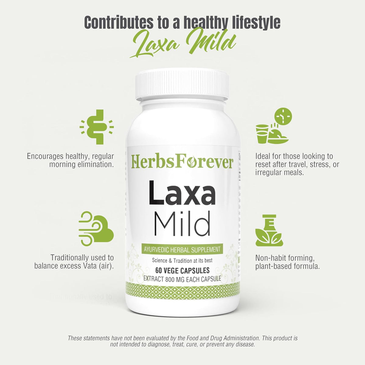 Herbsforever herbal laxative solution