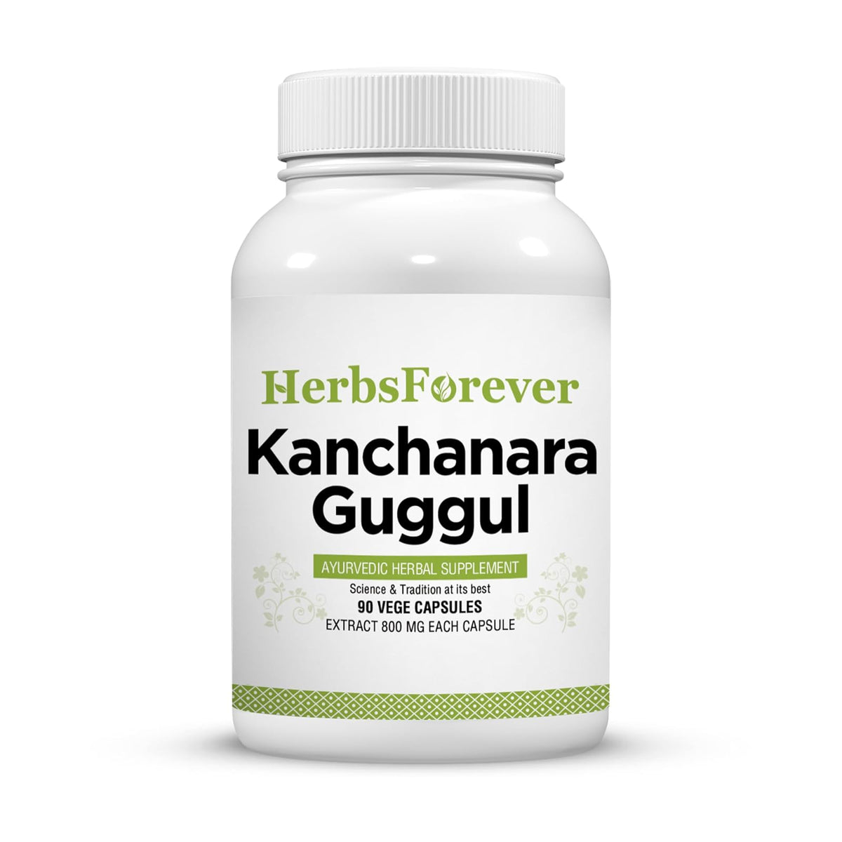 Herbsforever Kanchnara Guggul capsules for thyroid health