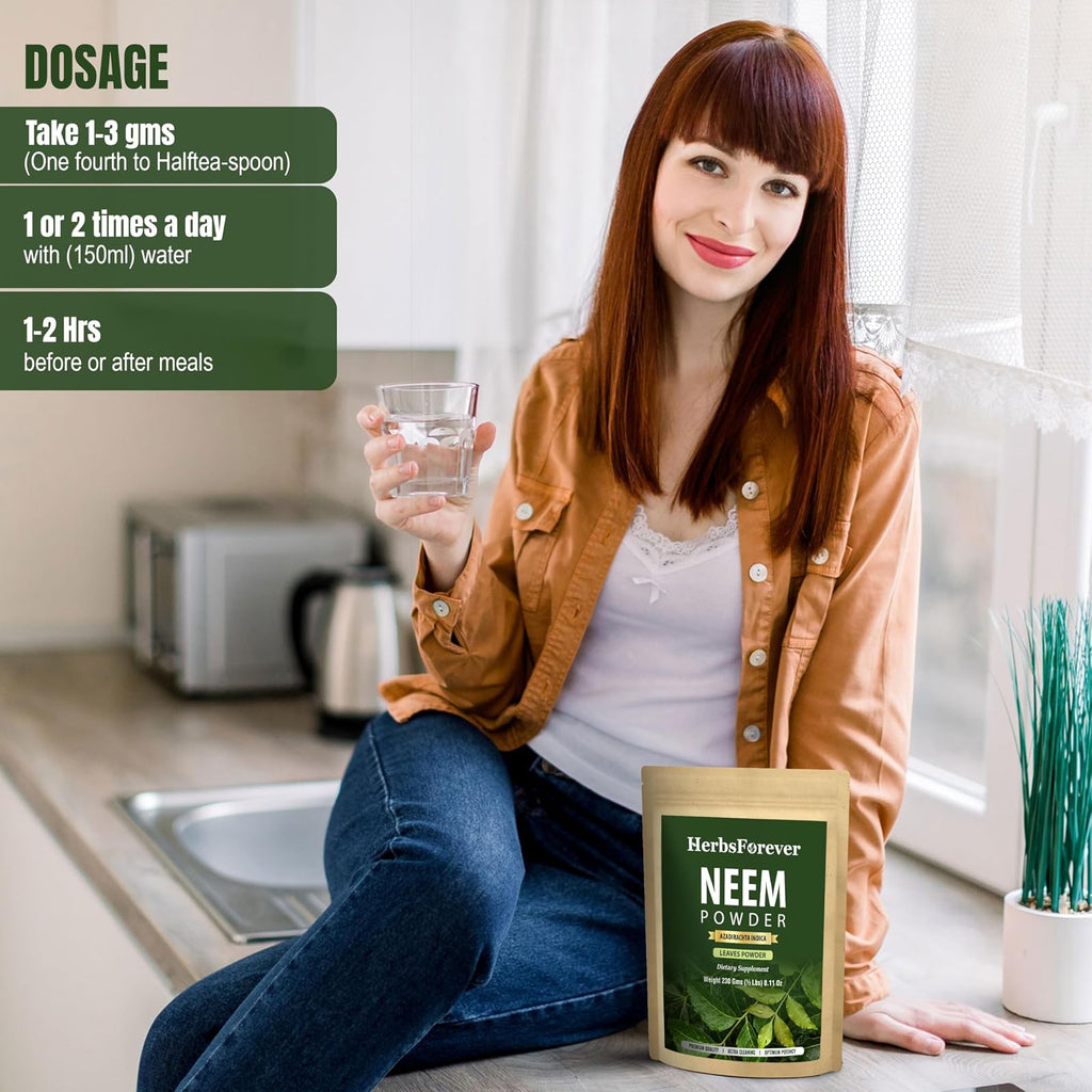 Herbsforever Neem Powder for acne treatment