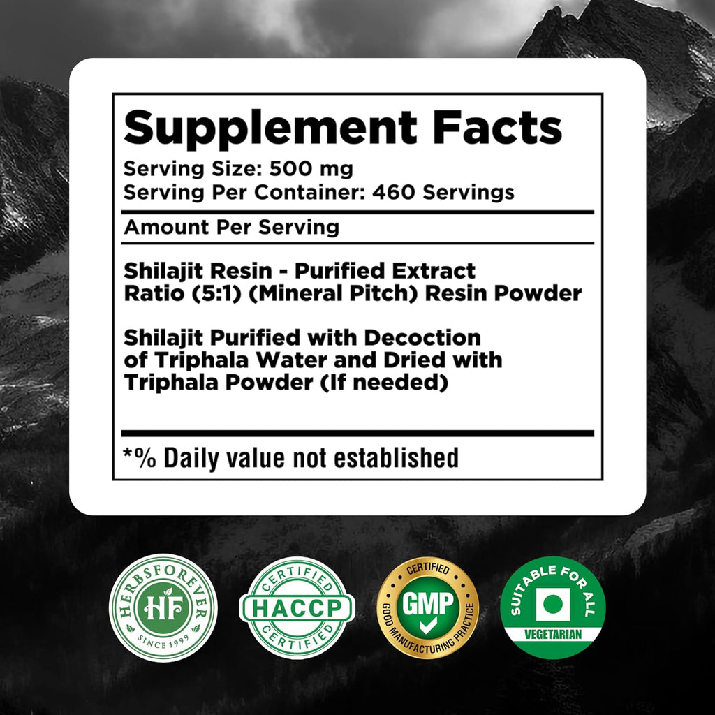 Herbsforever Shilajit Powder for wellness
