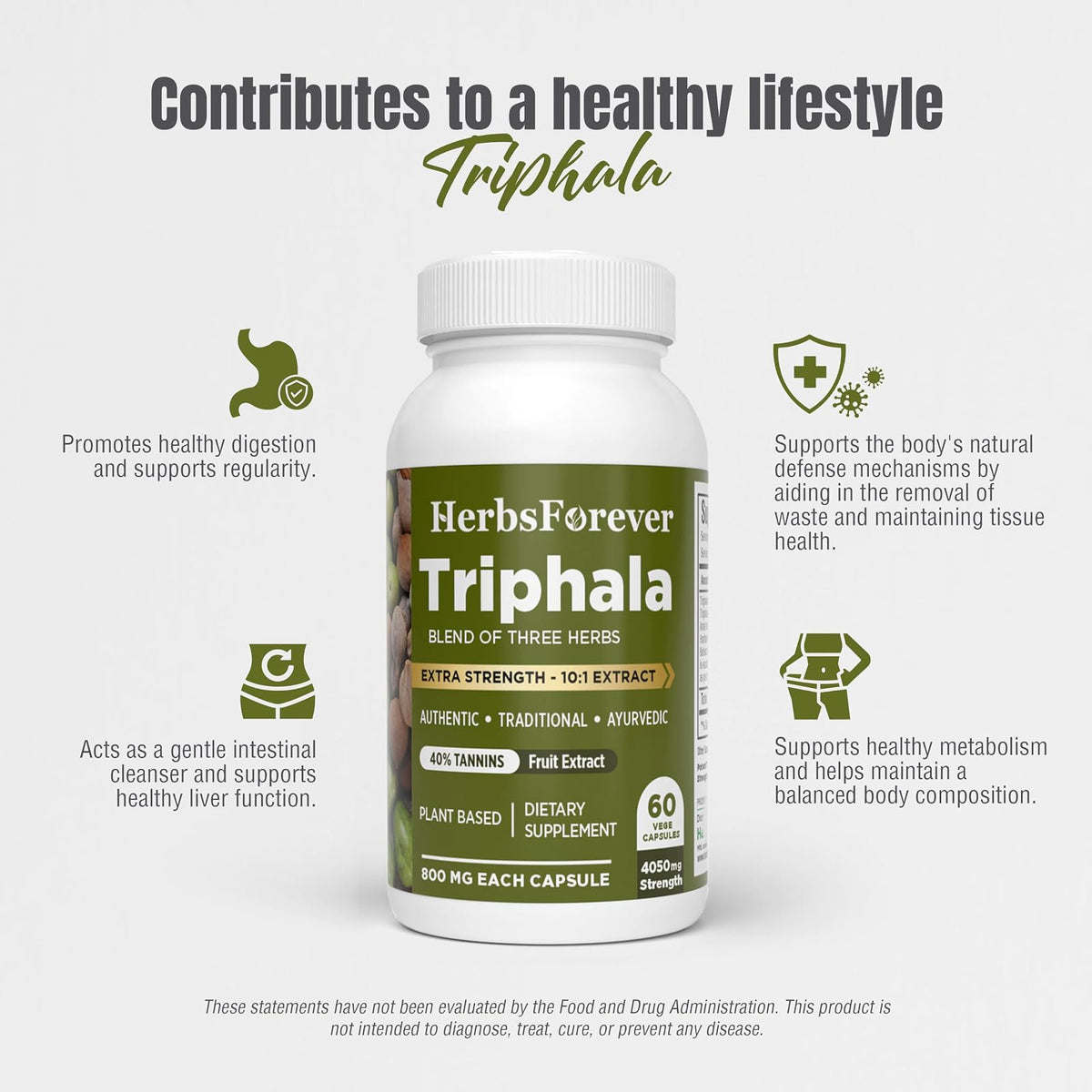Herbsforever Triphala for daily vitality