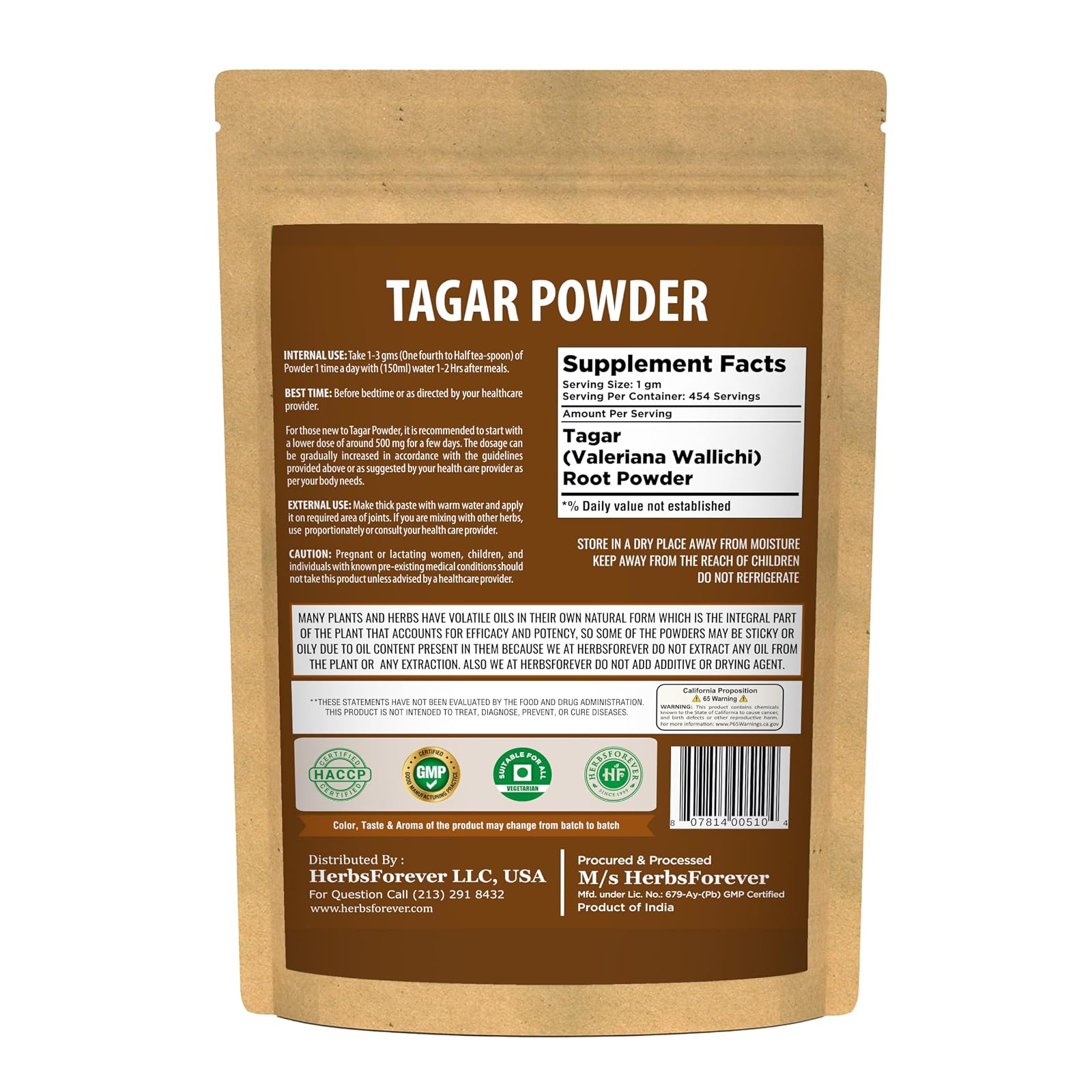 HerbsForever Valerian root benefits